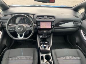 Blue Nissan Leaf 2021 in Tallinn, with an engine capacity of 0.00 L and mileage of 54 thousand km for 14900 €, photo 15 on AUTOMOTO.COM.LV