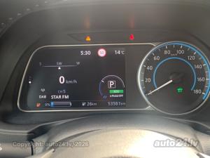 Blue Nissan Leaf 2021 in Tallinn, with an engine capacity of 0.00 L and mileage of 54 thousand km for 14900 €, photo 17 on AUTOMOTO.COM.LV
