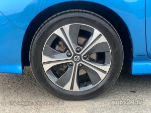 Blue Nissan Leaf 2021 in Tallinn, with an engine capacity of 0.00 L and mileage of 54 thousand km for 14900 €, photo 24 on AUTOMOTO.COM.LV