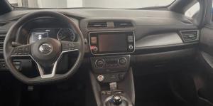 Blue Nissan Leaf 2021 in Riga, with an engine capacity of 0.00 L and mileage of 36 thousand km for 14500 €, photo 6 on AUTOMOTO.COM.LV