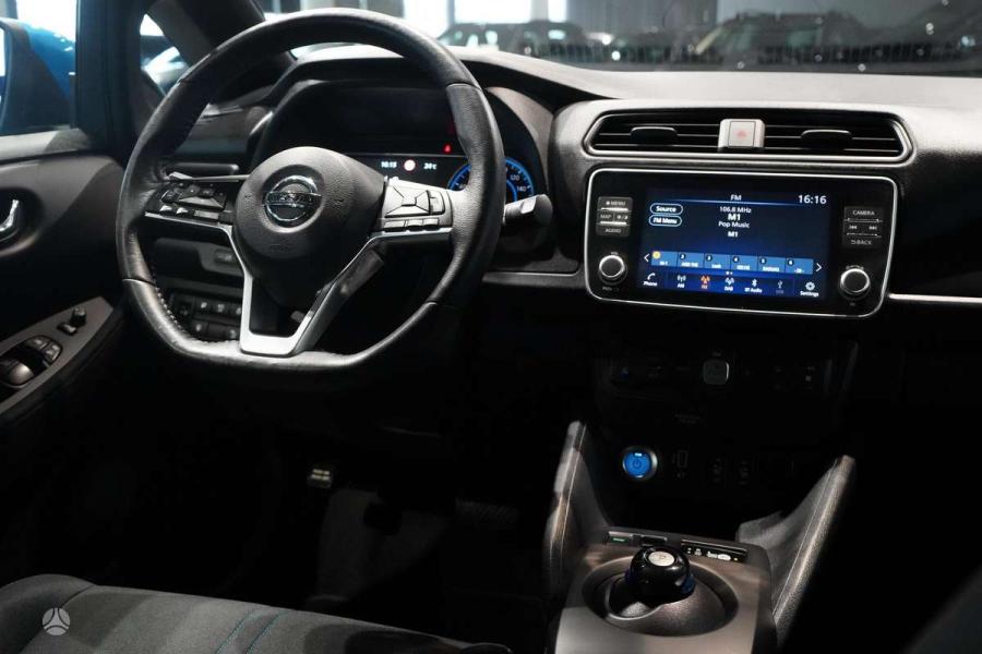 Zils Nissan Leaf 2021 Viļņa, ar dzinēja tilpumu 0.00 L un nobraukumu 50 tūkst. km par 14500 €, foto 16 vietnē AUTOMOTO.COM.LV