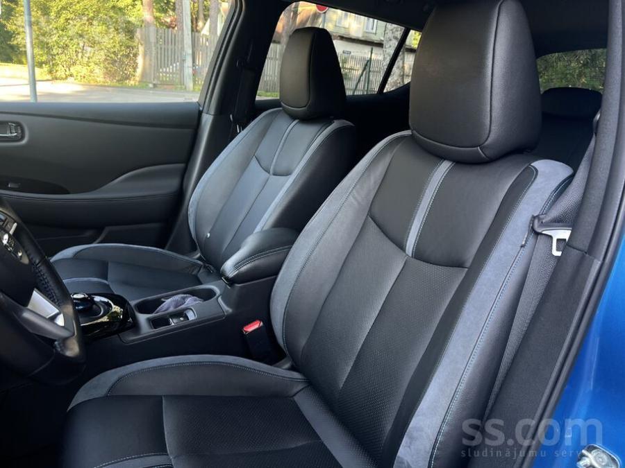 Zils Nissan Leaf 2021 Rīga, ar dzinēja tilpumu 0.00 L un nobraukumu 103 tūkst. km par 17550 €, foto 7 vietnē AUTOMOTO.COM.LV