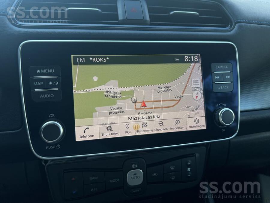 Zils Nissan Leaf 2021 Rīga, ar dzinēja tilpumu 0.00 L un nobraukumu 103 tūkst. km par 17550 €, foto 14 vietnē AUTOMOTO.COM.LV