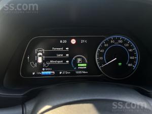 Zils Nissan Leaf 2021 Rīga, ar dzinēja tilpumu 0.00 L un nobraukumu 103 tūkst. km par 17550 €, foto 19 vietnē AUTOMOTO.COM.LV