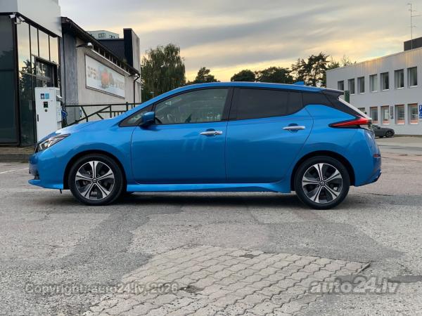 Blue Nissan Leaf 2021 in Tallinn, with an engine capacity of 0.00 L and mileage of 51 thousand km for 15900 €, photo 7 on AUTOMOTO.COM.LV