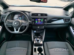 Blue Nissan Leaf 2021 in Tallinn, with an engine capacity of 0.00 L and mileage of 51 thousand km for 15900 €, photo 15 on AUTOMOTO.COM.LV