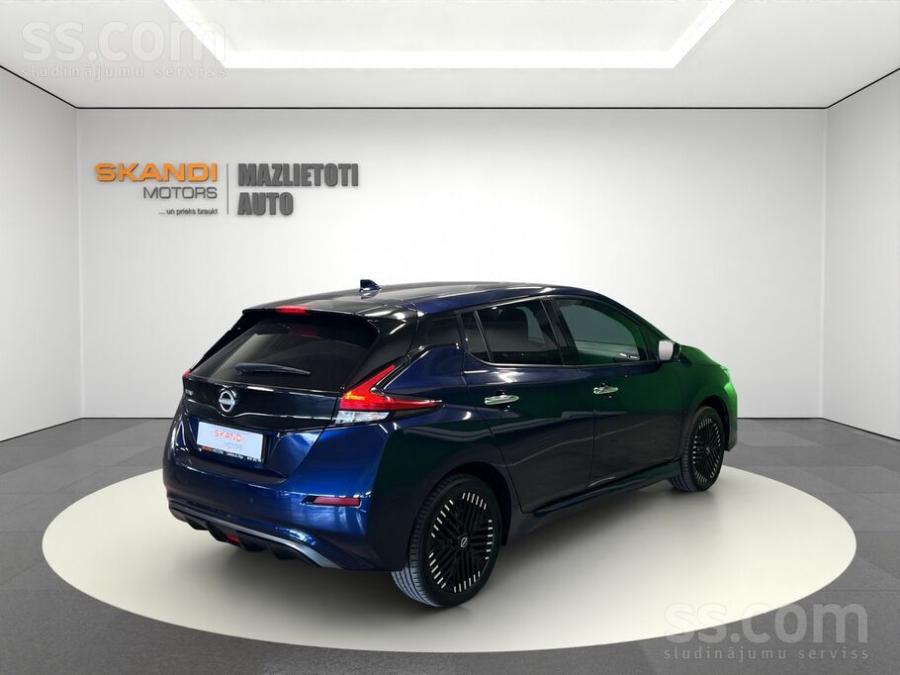 Zils Nissan Leaf 2022 Rīga, ar dzinēja tilpumu 0.00 L un nobraukumu 125 tūkst. km par 15990 €, foto 7 vietnē AUTOMOTO.COM.LV