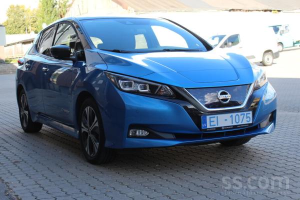 Nissan Leaf 2020 in Riga on AUTOMOTO.COM.LV Blue Nissan Leaf 2020 in Riga, with an engine capacity of 0.00 L and mileage of 92 thousand km for 16500 €, photo 7 on AUTOMOTO.COM.LV