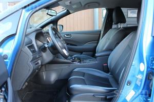 Blue Nissan Leaf 2020 in Riga, with an engine capacity of 0.00 L and mileage of 92 thousand km for 16500 €, photo 10 on AUTOMOTO.COM.LV
