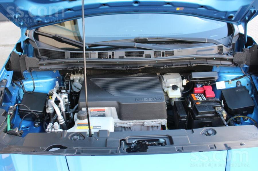 Blue Nissan Leaf 2020 in Riga, with an engine capacity of 0.00 L and mileage of 92 thousand km for 16500 €, photo 35 on AUTOMOTO.COM.LV