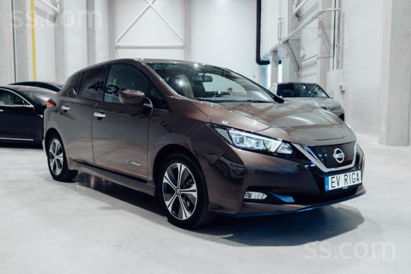 Brūns Nissan Leaf 2020 Rīga, ar dzinēja tilpumu 0.00 L un nobraukumu 84 tūkst. km par 15990 €, foto 1 vietnē AUTOMOTO.COM.LV