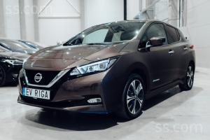 Brūns Nissan Leaf 2020 Rīga, ar dzinēja tilpumu 0.00 L un nobraukumu 84 tūkst. km par 15990 €, foto 2 vietnē AUTOMOTO.COM.LV