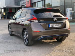 Brown Nissan Leaf 2021 in Tallinn, with an engine capacity of 0.00 L and mileage of 53 thousand km for 14900 €, photo 5 on AUTOMOTO.COM.LV