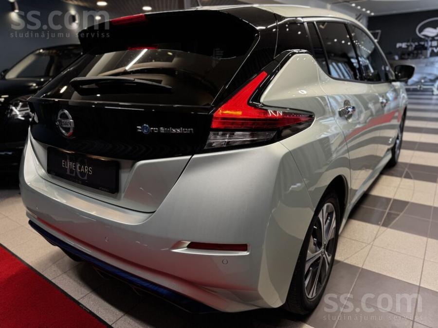 Zaļš Nissan Leaf 2019 Rīga, ar dzinēja tilpumu 0.00 L un nobraukumu 119 tūkst. km par 13790 €, foto 25 vietnē AUTOMOTO.COM.LV