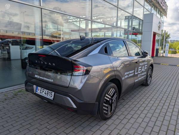 Grey Nissan Leaf 2026 in Vilnius, with an engine capacity of 0.00 L and mileage of 0 thousand km for 40890 €, photo 5 on AUTOMOTO.COM.LV