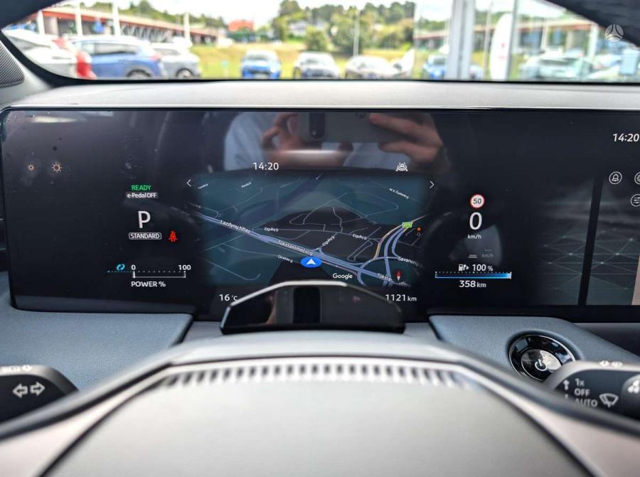 Pelēks Nissan Leaf 2026 Viļņa, ar dzinēja tilpumu 0.00 L un nobraukumu 0 tūkst. km par 40890 €, foto 17 vietnē AUTOMOTO.COM.LV