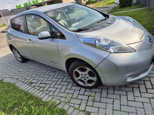 Grey Nissan Leaf 2013 in Klaipeda, with an engine capacity of 0.00 L and mileage of 175 thousand km for 2600 €, photo  on AUTOMOTO.COM.LV
