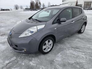 Grey Nissan Leaf 2014 in Marijampole, with an engine capacity of 0.00 L and mileage of 199 thousand km for 2550 €, photo 2 on AUTOMOTO.COM.LV