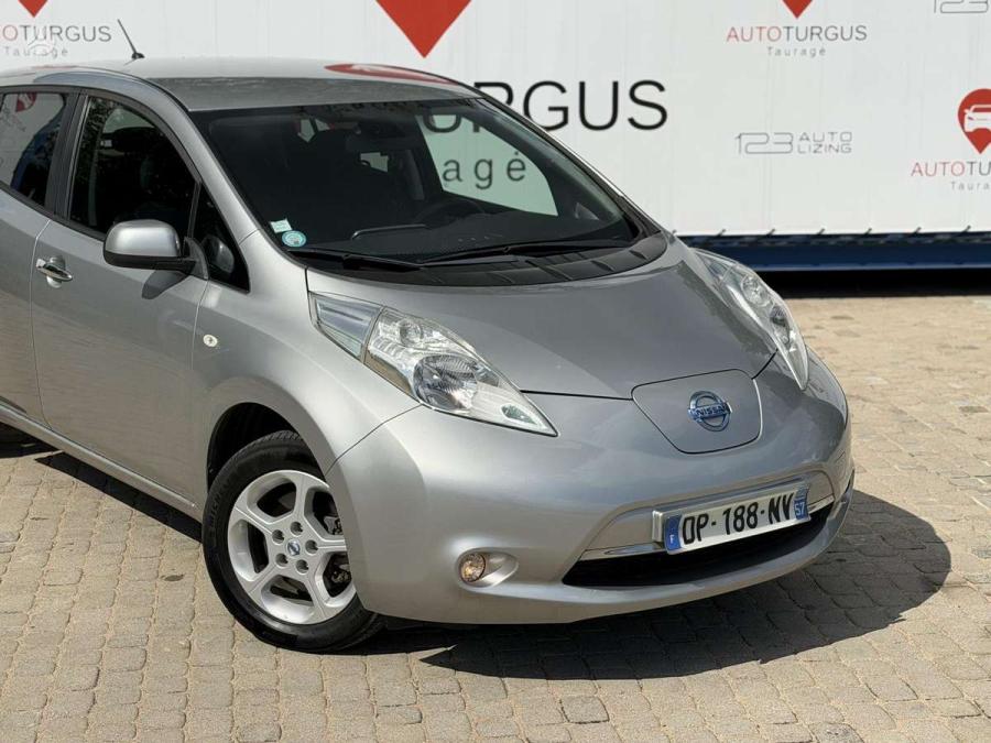 Grey Nissan Leaf 2015 in Taurage, with an engine capacity of 0.00 L and mileage of 73 thousand km for 5300 €, photo 5 on AUTOMOTO.COM.LV
