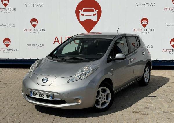 Grey Nissan Leaf 2015 in Taurage, with an engine capacity of 0.00 L and mileage of 73 thousand km for 5300 €, photo 7 on AUTOMOTO.COM.LV