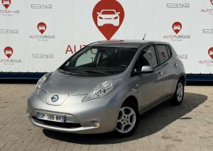 Grey Nissan Leaf 2015 in Taurage, with an engine capacity of 0.00 L and mileage of 73 thousand km for 5300 €, photo 8 on AUTOMOTO.COM.LV