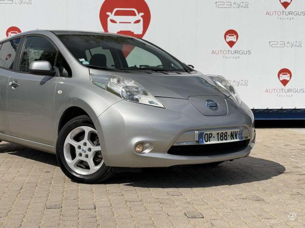 Grey Nissan Leaf 2015 in Taurage, with an engine capacity of 0.00 L and mileage of 73 thousand km for 5300 €, photo 10 on AUTOMOTO.COM.LV