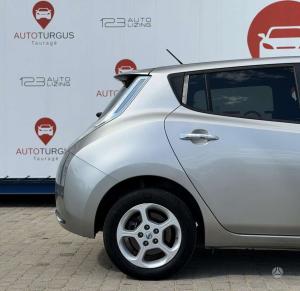Grey Nissan Leaf 2015 in Taurage, with an engine capacity of 0.00 L and mileage of 73 thousand km for 5300 €, photo 12 on AUTOMOTO.COM.LV