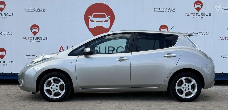 Grey Nissan Leaf 2015 in Taurage, with an engine capacity of 0.00 L and mileage of 73 thousand km for 5300 €, photo 14 on AUTOMOTO.COM.LV