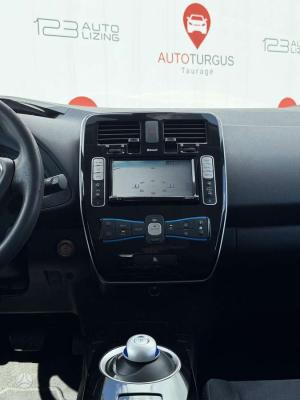 Grey Nissan Leaf 2015 in Taurage, with an engine capacity of 0.00 L and mileage of 73 thousand km for 5300 €, photo 38 on AUTOMOTO.COM.LV