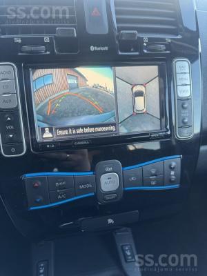 Grey Nissan Leaf 2017 in Cesis, with an engine capacity of 0.00 L and mileage of 153 thousand km for 6900 €, photo 17 on AUTOMOTO.COM.LV