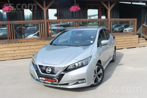 Grey Nissan Leaf 2018 in Riga, with an engine capacity of 0.00 L and mileage of 0 thousand km for 9790 €, photo 5 on AUTOMOTO.COM.LV