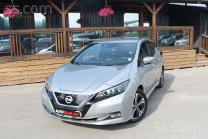 Grey Nissan Leaf 2018 in Riga, with an engine capacity of 0.00 L and mileage of 0 thousand km for 9790 €, photo 6 on AUTOMOTO.COM.LV