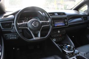 Grey Nissan Leaf 2018 in Riga, with an engine capacity of 0.00 L and mileage of 0 thousand km for 9790 €, photo 15 on AUTOMOTO.COM.LV