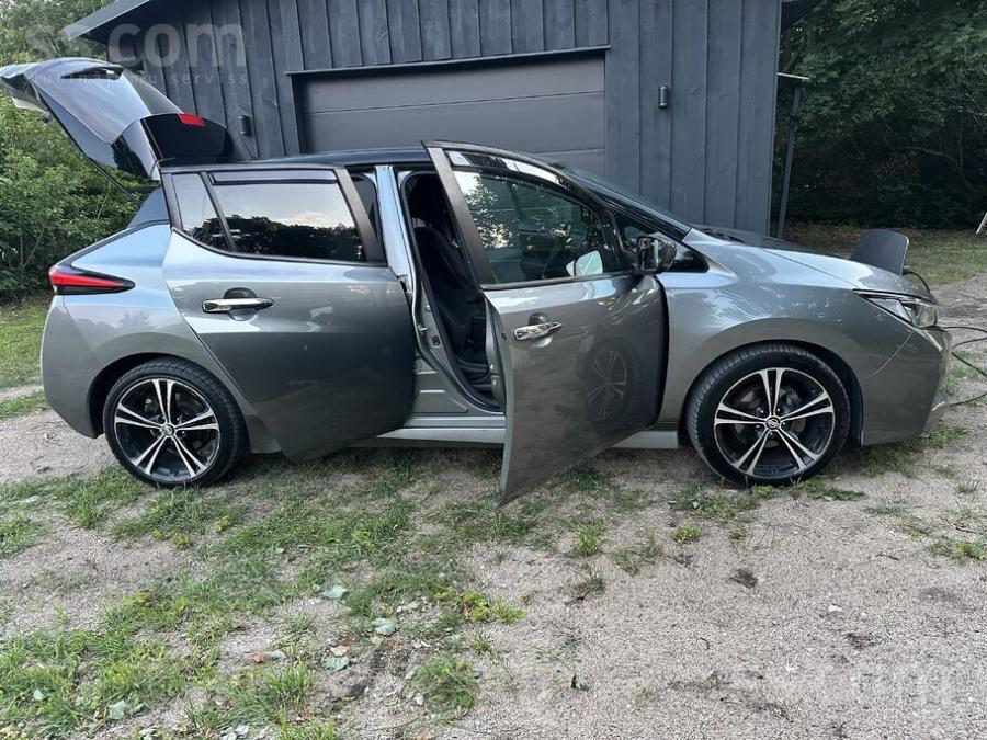 Pelēks Nissan Leaf 2018 Ventspils, ar dzinēja tilpumu 0.00 L un nobraukumu 140 tūkst. km par 8600 €, foto 4 vietnē AUTOMOTO.COM.LV
