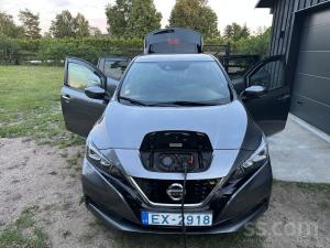 Pelēks Nissan Leaf 2018 Ventspils, ar dzinēja tilpumu 0.00 L un nobraukumu 140 tūkst. km par 8600 €, foto 7 vietnē AUTOMOTO.COM.LV