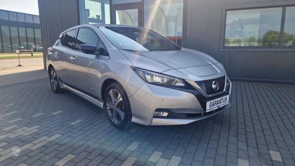 Grey Nissan Leaf 2018 in Siauliai, with an engine capacity of 0.00 L and mileage of 17 thousand km for 9600 €, photo 1 on AUTOMOTO.COM.LV