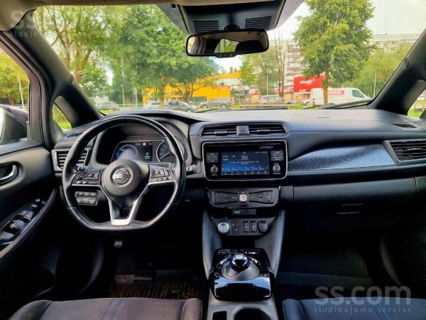Pelēks Nissan Leaf 2018 Rīga, ar dzinēja tilpumu 0.00 L un nobraukumu 232 tūkst. km par 9750 €, foto 9 vietnē AUTOMOTO.COM.LV