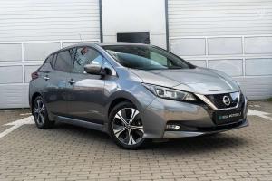 Grey Nissan Leaf 2018 in Vilnius, with an engine capacity of 0.00 L and mileage of 150 thousand km for 8950 €, photo  on AUTOMOTO.COM.LV