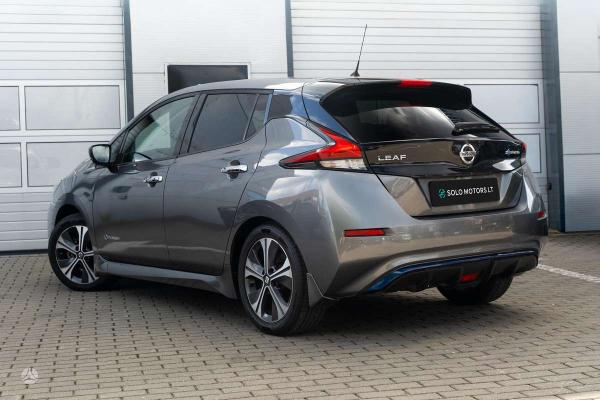 Grey Nissan Leaf 2018 in Vilnius, with an engine capacity of 0.00 L and mileage of 150 thousand km for 8950 €, photo 5 on AUTOMOTO.COM.LV