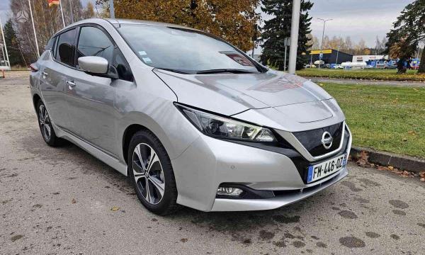 Grey Nissan Leaf 2019 in Klaipeda, with an engine capacity of 0.00 L and mileage of 118 thousand km for 10200 €, photo 6 on AUTOMOTO.COM.LV
