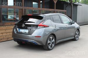 Grey Nissan Leaf 2019 in Riga, with an engine capacity of 0.00 L and mileage of 0 thousand km for 1122 €, photo 8 on AUTOMOTO.COM.LV
