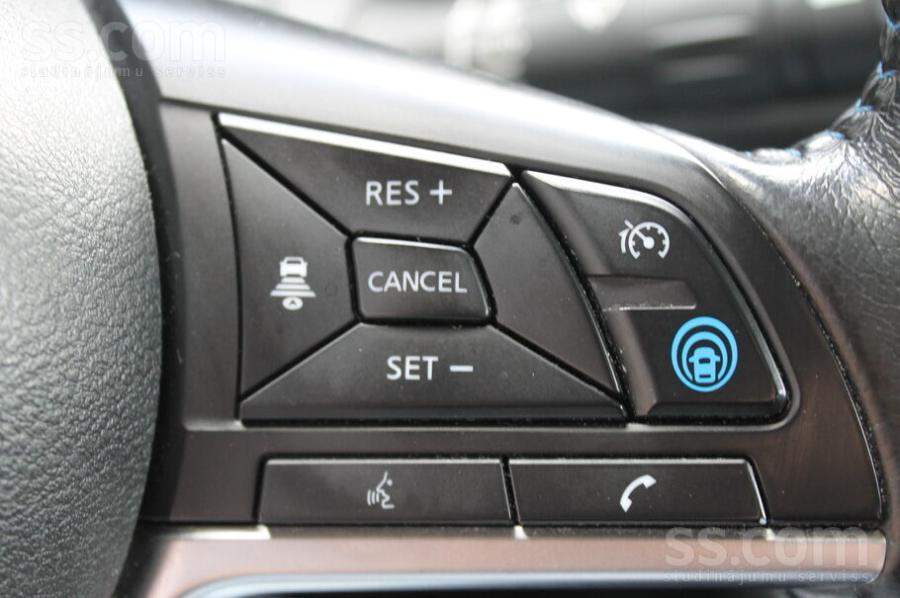 Grey Nissan Leaf 2019 in Riga, with an engine capacity of 0.00 L and mileage of 0 thousand km for 1122 €, photo 18 on AUTOMOTO.COM.LV