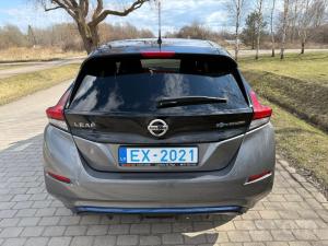 Grey Nissan Leaf 2020 in Riga, with an engine capacity of 0.00 L and mileage of 162 thousand km for 12200 €, photo 7 on AUTOMOTO.COM.LV