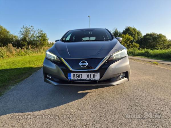 Grey Nissan Leaf 2020 in Tallinn, with an engine capacity of 0.00 L and mileage of 99 thousand km for 14750 €, photo 3 on AUTOMOTO.COM.LV