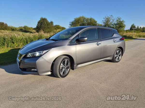 Grey Nissan Leaf 2020 in Tallinn, with an engine capacity of 0.00 L and mileage of 99 thousand km for 14750 €, photo 1 on AUTOMOTO.COM.LV