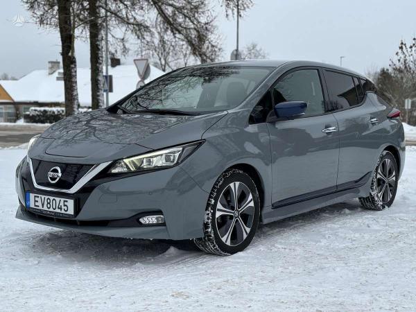 Pelēks Nissan Leaf 2021 Ukmergė, ar dzinēja tilpumu 0.00 L un nobraukumu 125 tūkst. km par 7600 €, foto 1 vietnē AUTOMOTO.COM.LV