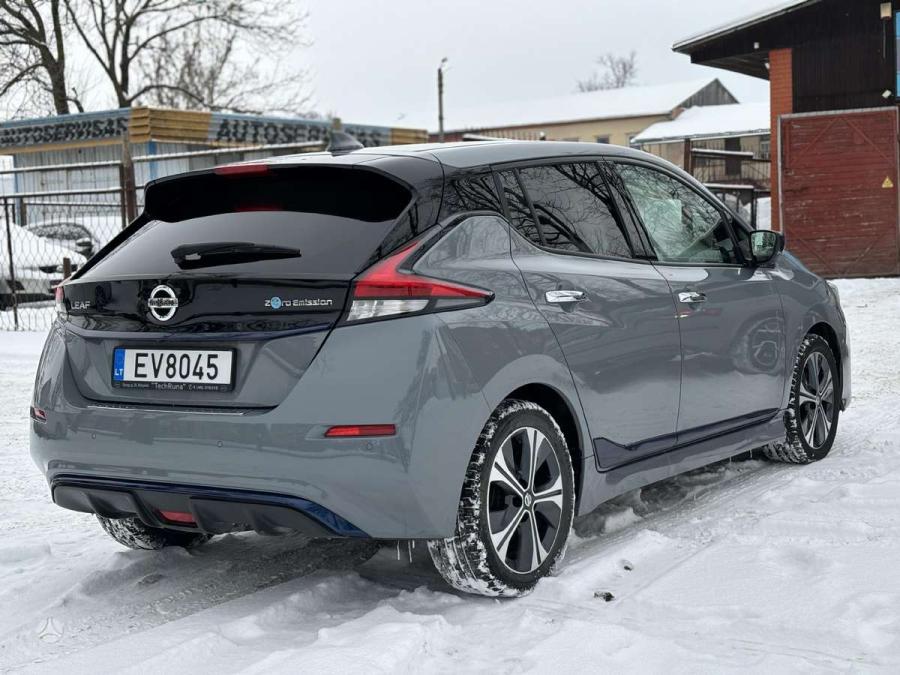 Pelēks Nissan Leaf 2021 Ukmergė, ar dzinēja tilpumu 0.00 L un nobraukumu 125 tūkst. km par 7600 €, foto 7 vietnē AUTOMOTO.COM.LV