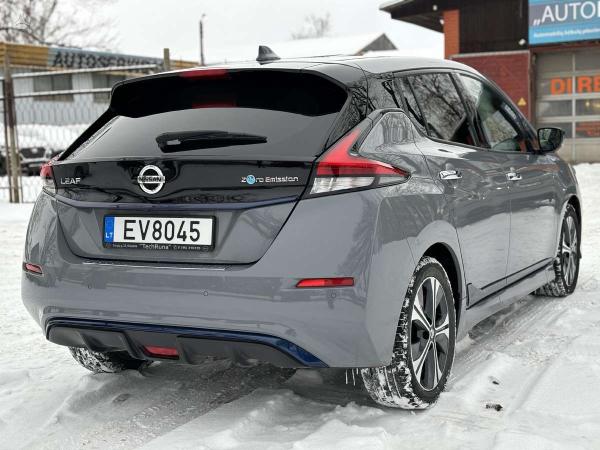 Pelēks Nissan Leaf 2021 Ukmergė, ar dzinēja tilpumu 0.00 L un nobraukumu 125 tūkst. km par 7600 €, foto 8 vietnē AUTOMOTO.COM.LV