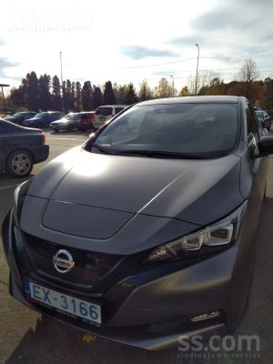 Pelēks Nissan Leaf 2021 Rīga, ar dzinēja tilpumu 0.00 L un nobraukumu 59 tūkst. km par 14900 €, foto 5 vietnē AUTOMOTO.COM.LV