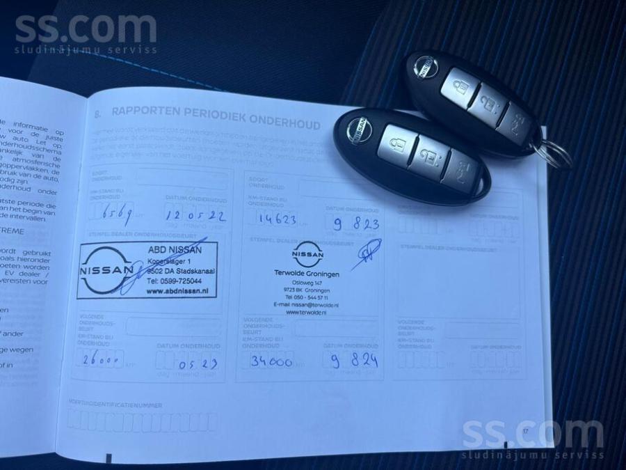 Серый Ниссан Лиф 2021 в Рига, объемом двигателя 0.00 л и пробегом 31 тыс. км за 16500 €, фото 13 на AUTOMOTO.COM.LV